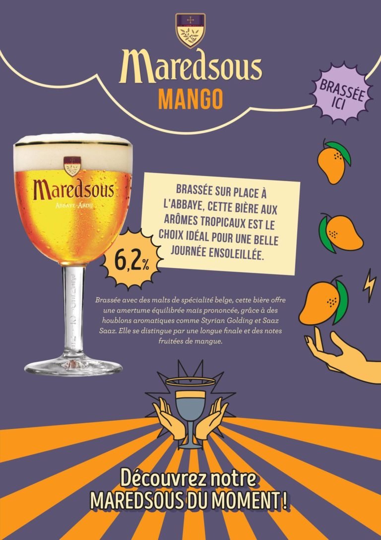 Tarifs Microbrasserie de Maredsous – l’Abbaye de Maredsous